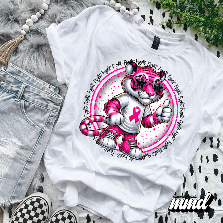 Tiger Breast Cancer Mascot : PNG – MYMARK Digitals
