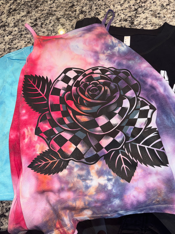 Checker Rose : PNG – MYMARK Digitals